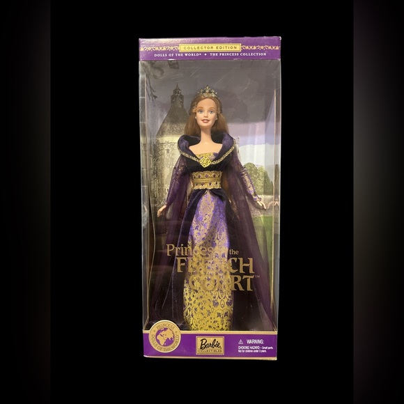 Toys | Princess Of The French Court Barbie Doll 200 Mattel 28372 Nrfb ...